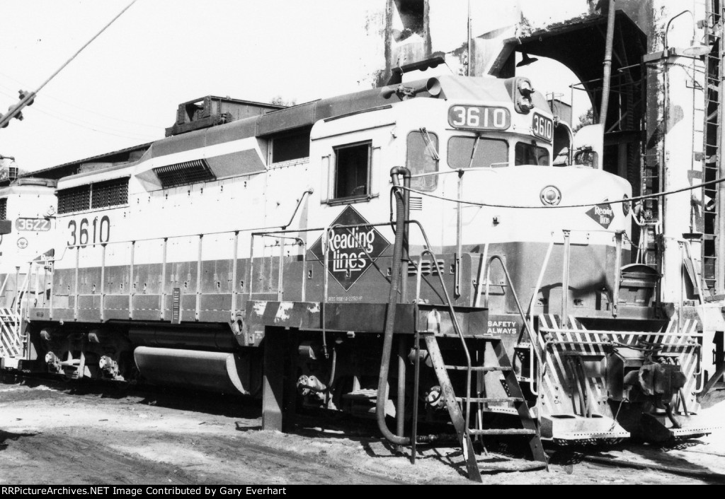 RDG GP30 #3610 - Reading Co